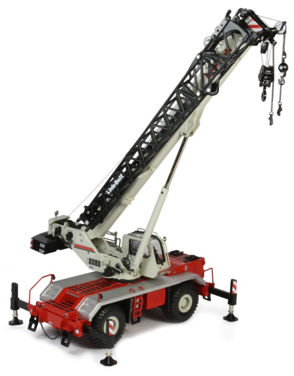 Miniature Construction World - Link Belt RTC8080 Rough Terrain Mobile Crane